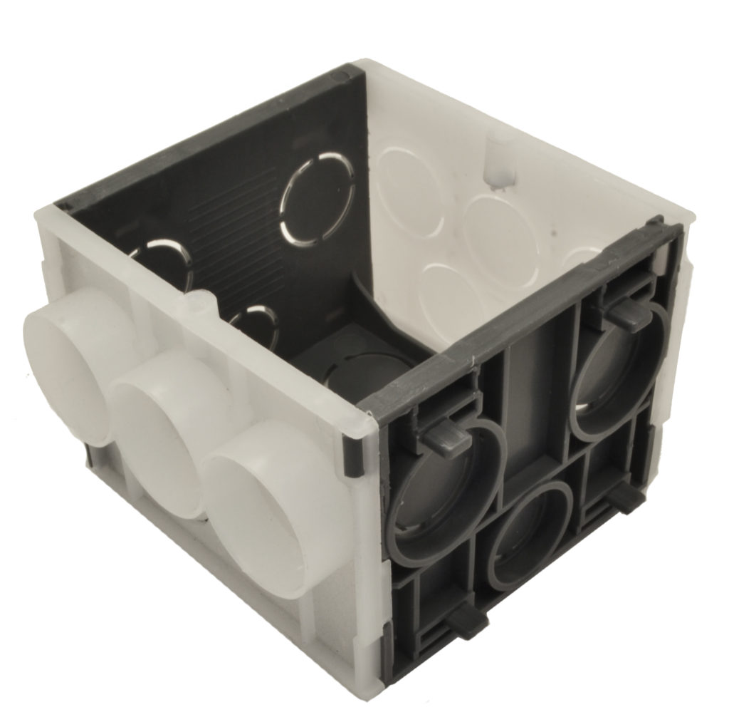 Volle wand inbouwdozen (voor stenen muren) | Electro-Colli