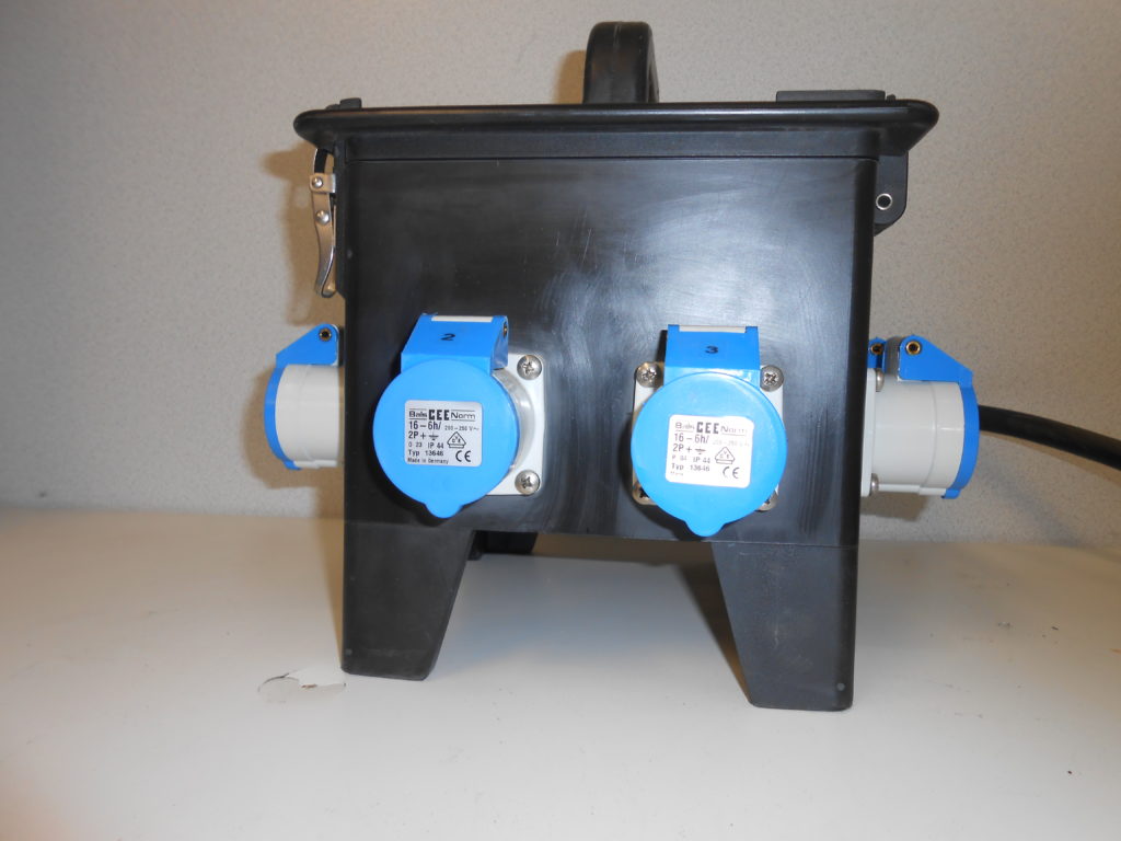 Bals COMBI 1023 AFCE: Stroomverdeelkast draagbaar rubber 250x210mm ...