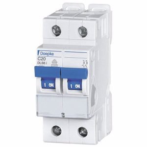 2-Polige Zekeringen | Tweepolige Automaten van 16A, 20A, 32A, enz ...