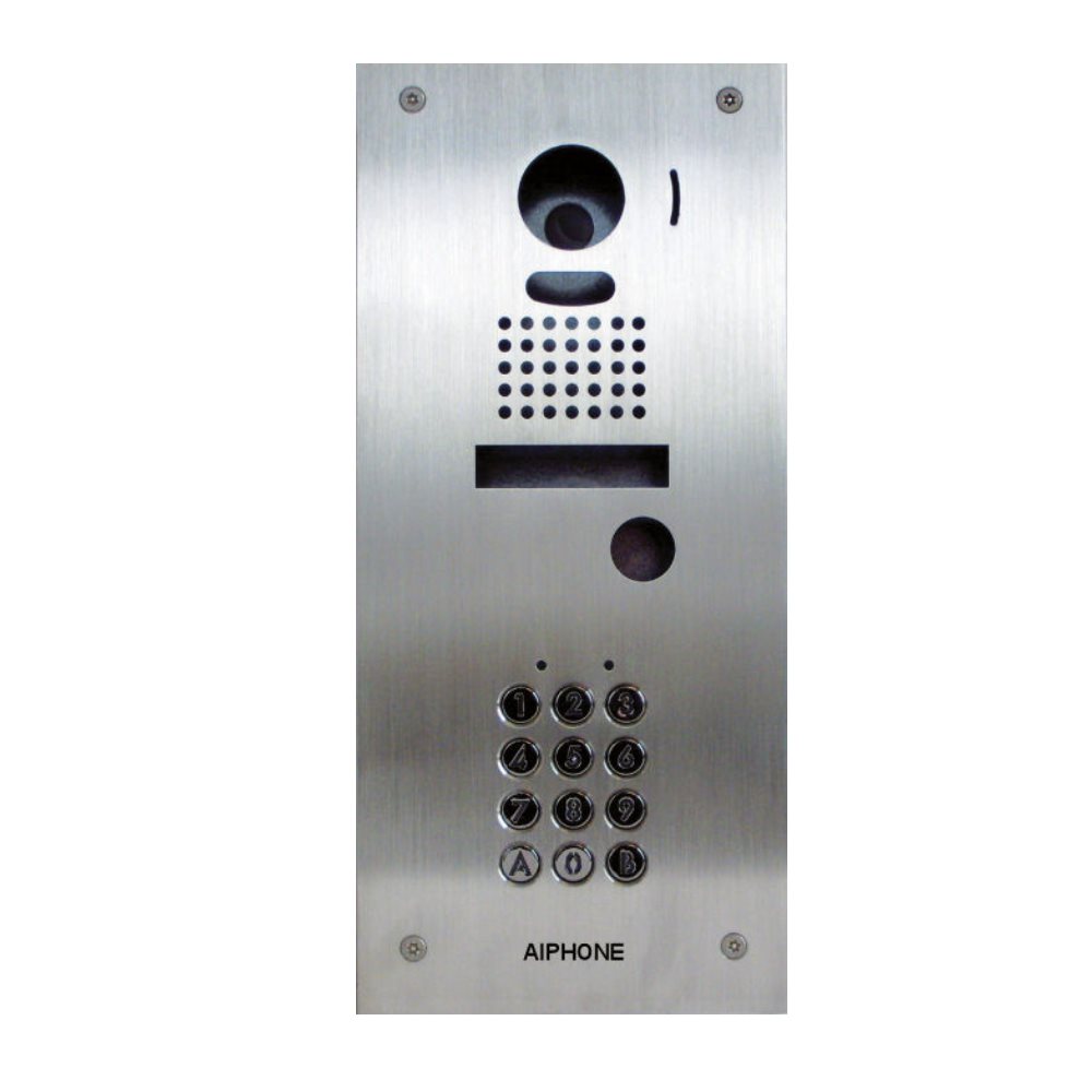 Aiphone KJKF: INOX INBOUWBEH + CODEKLAVIER VOOR JK/JO/JP-DVF ...